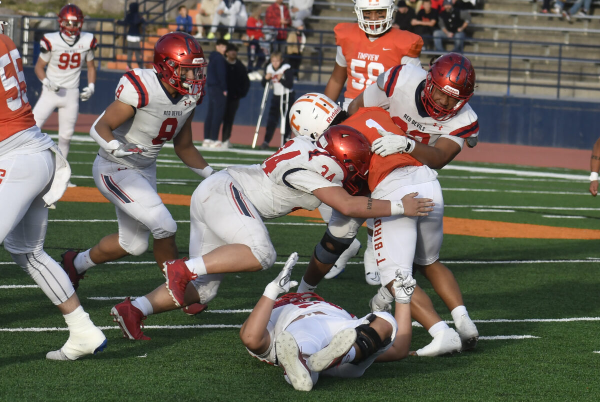 Timpview football wins rematch with Springville, advances to 5A ...